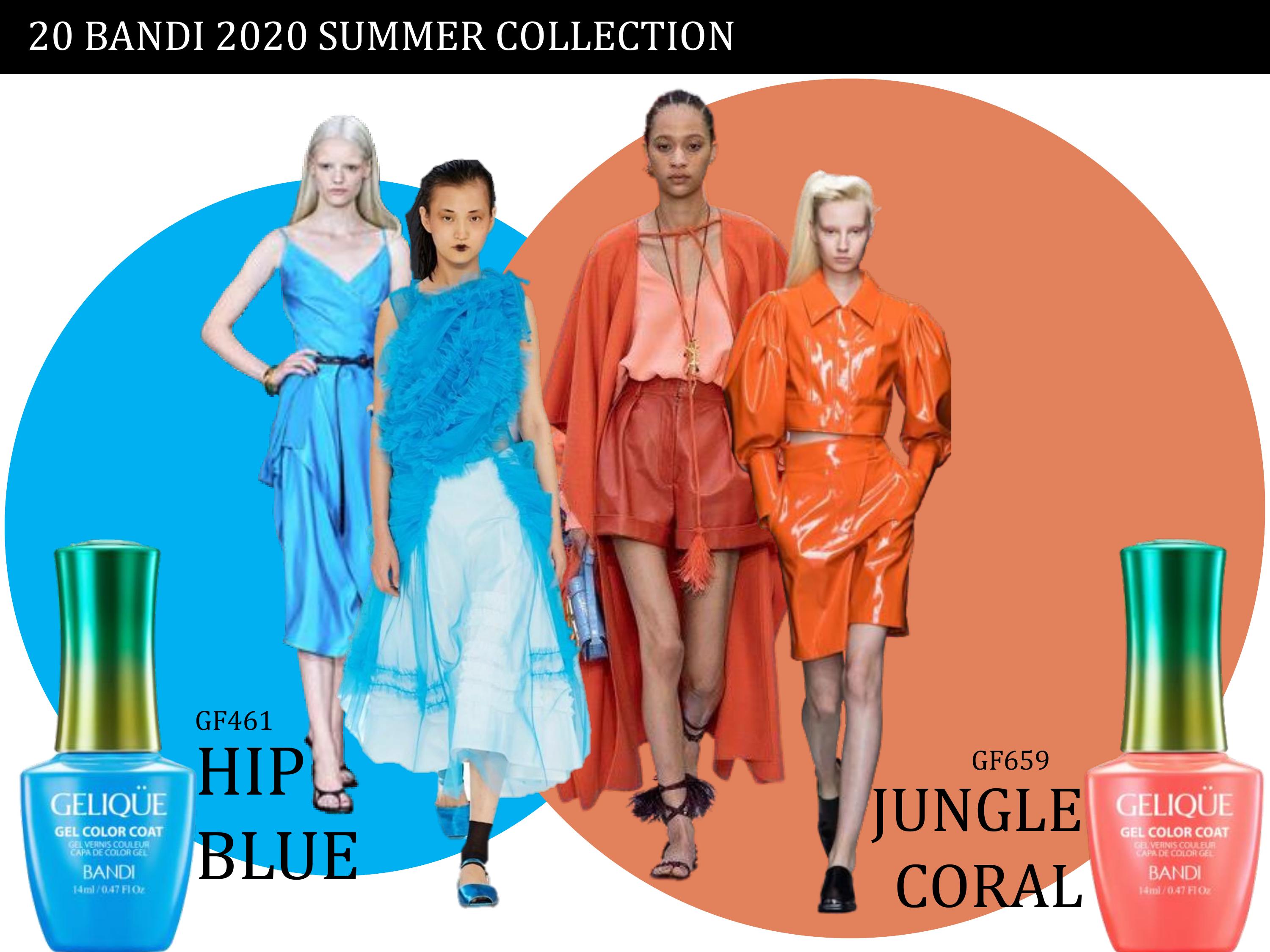 Bandi Gelique Gel Color (Jungle Coral)