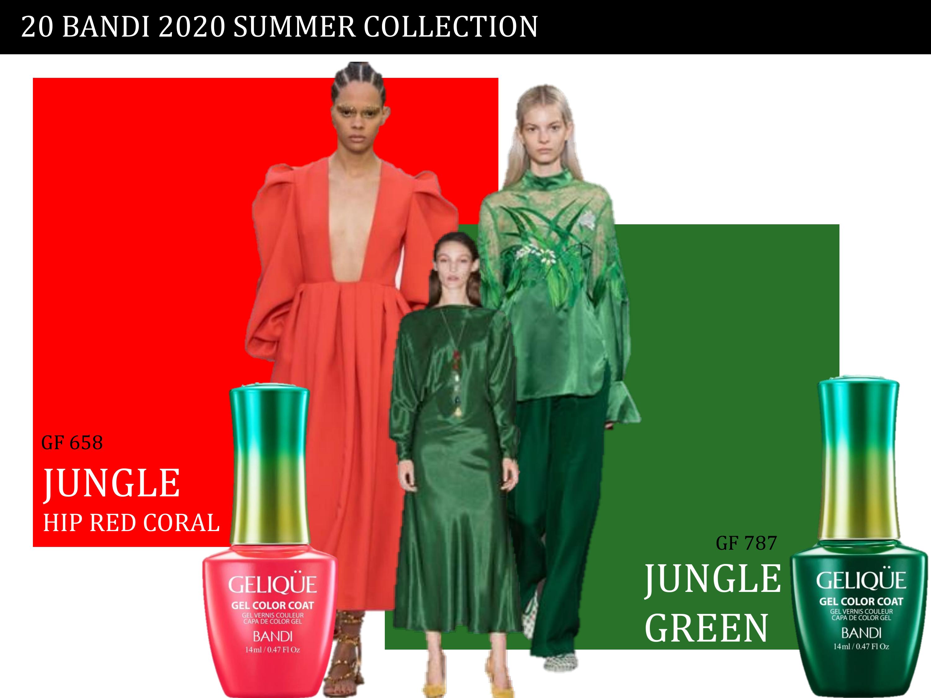 Bandi Gelique Gel Color (Jungle Coral)